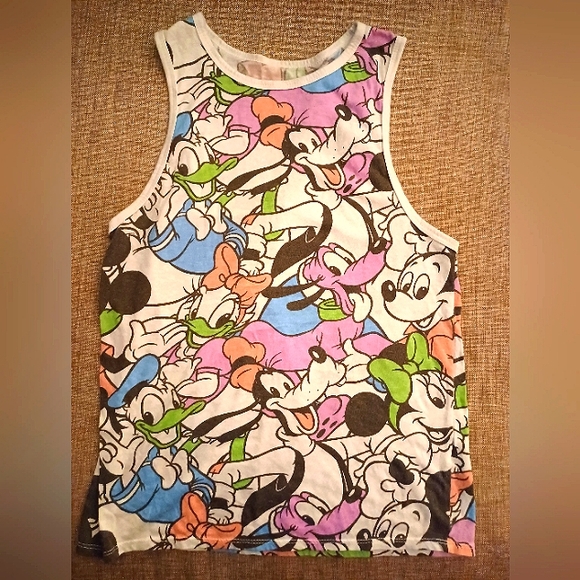 Disney | Tops | Disney Tank Sch 35 Mickey And Crew | Poshmark